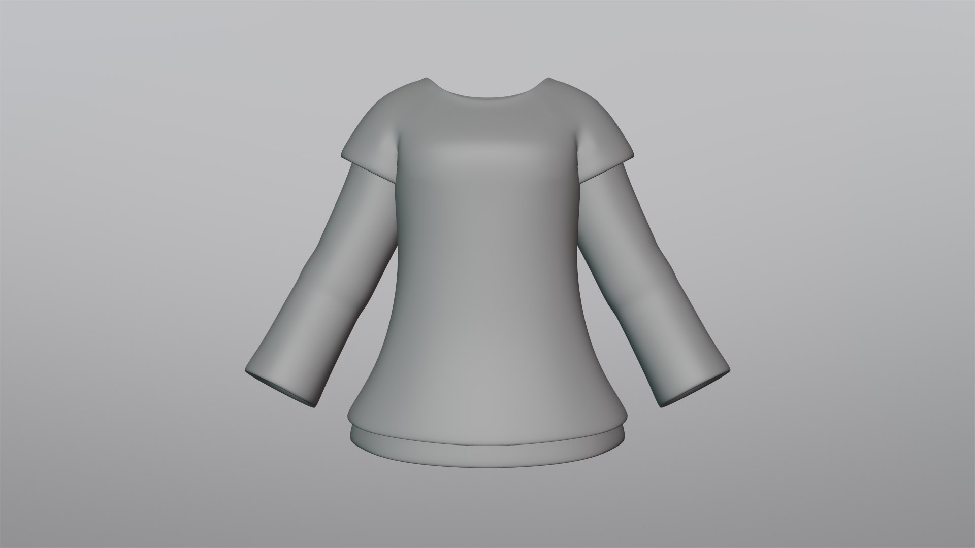 3D tshirt girl - TurboSquid 1687747