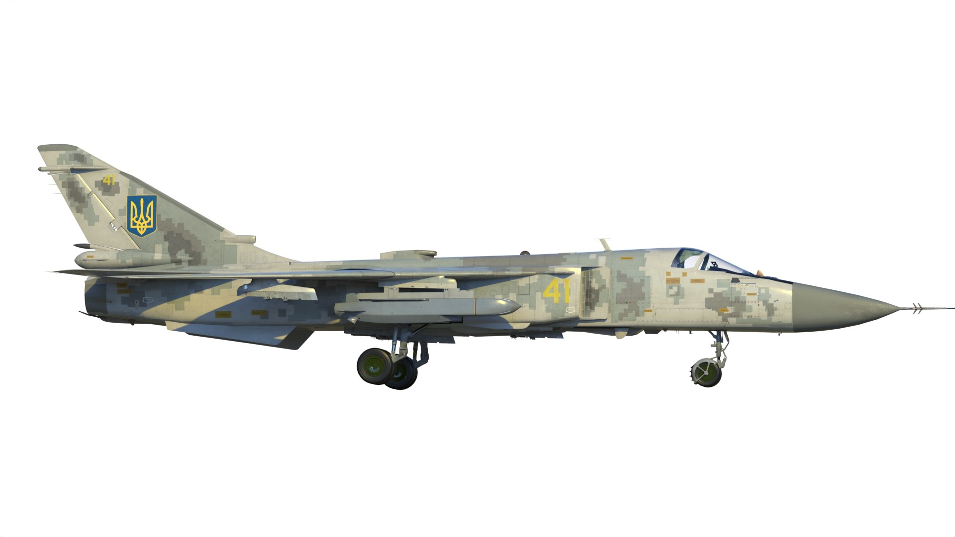 3D Su-24 Storm Shadow SCALP EG - TurboSquid 2111492