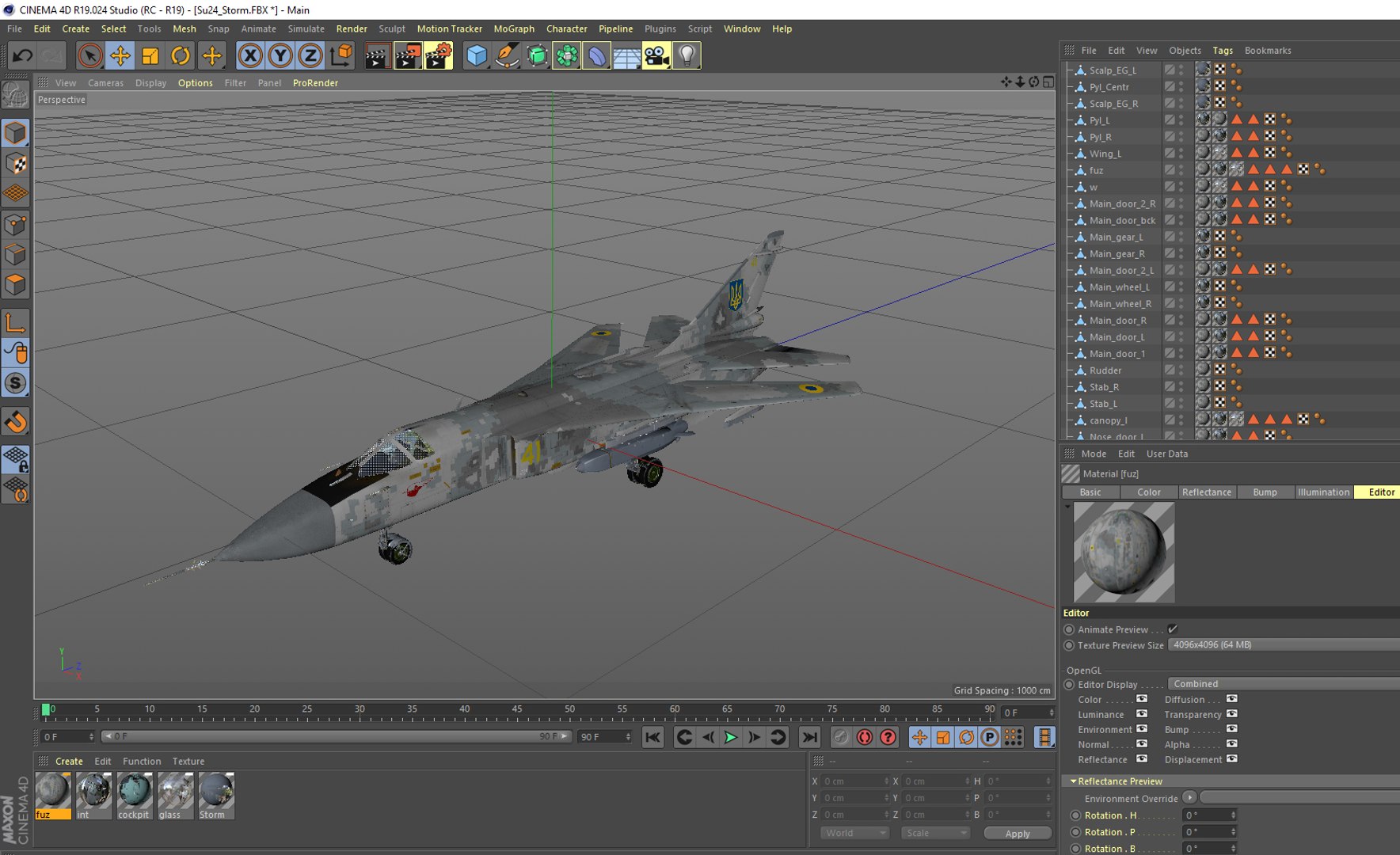 3D Su-24 Storm Shadow SCALP EG - TurboSquid 2111492