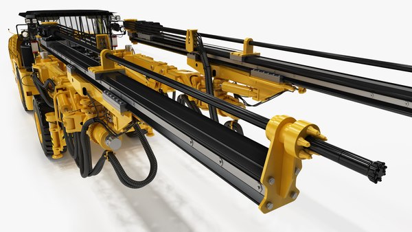 modelo 3d Colección de máquinas de minería subterránea - TurboSquid 2165159