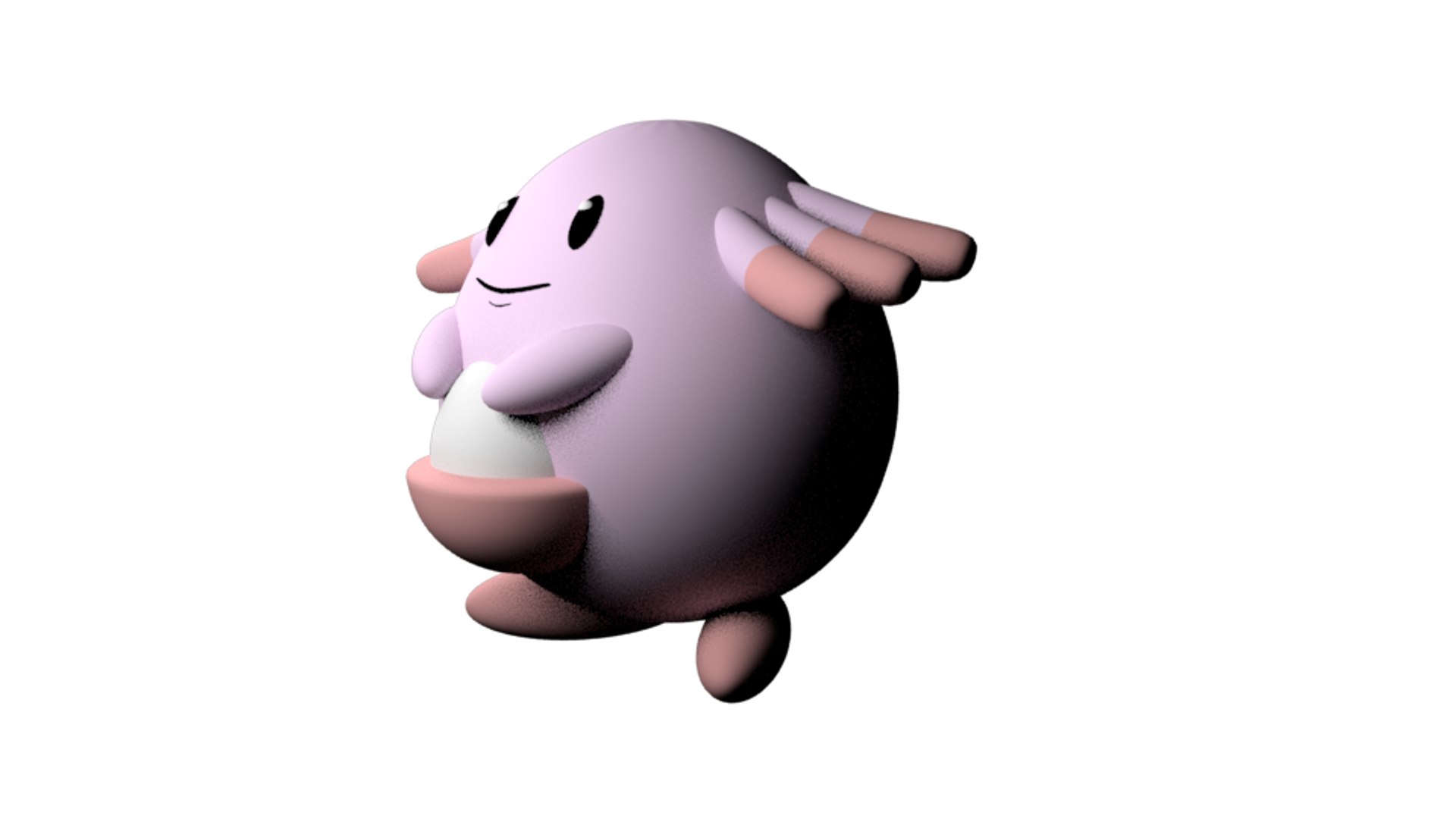 3D Chansey Pokemon Model - TurboSquid 1538721