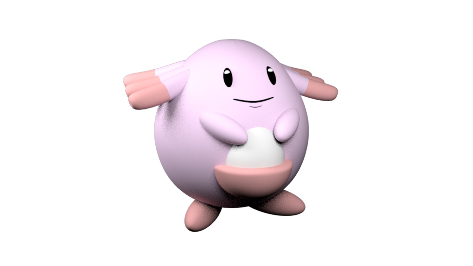 3D Chansey Pokemon Model - TurboSquid 1538721