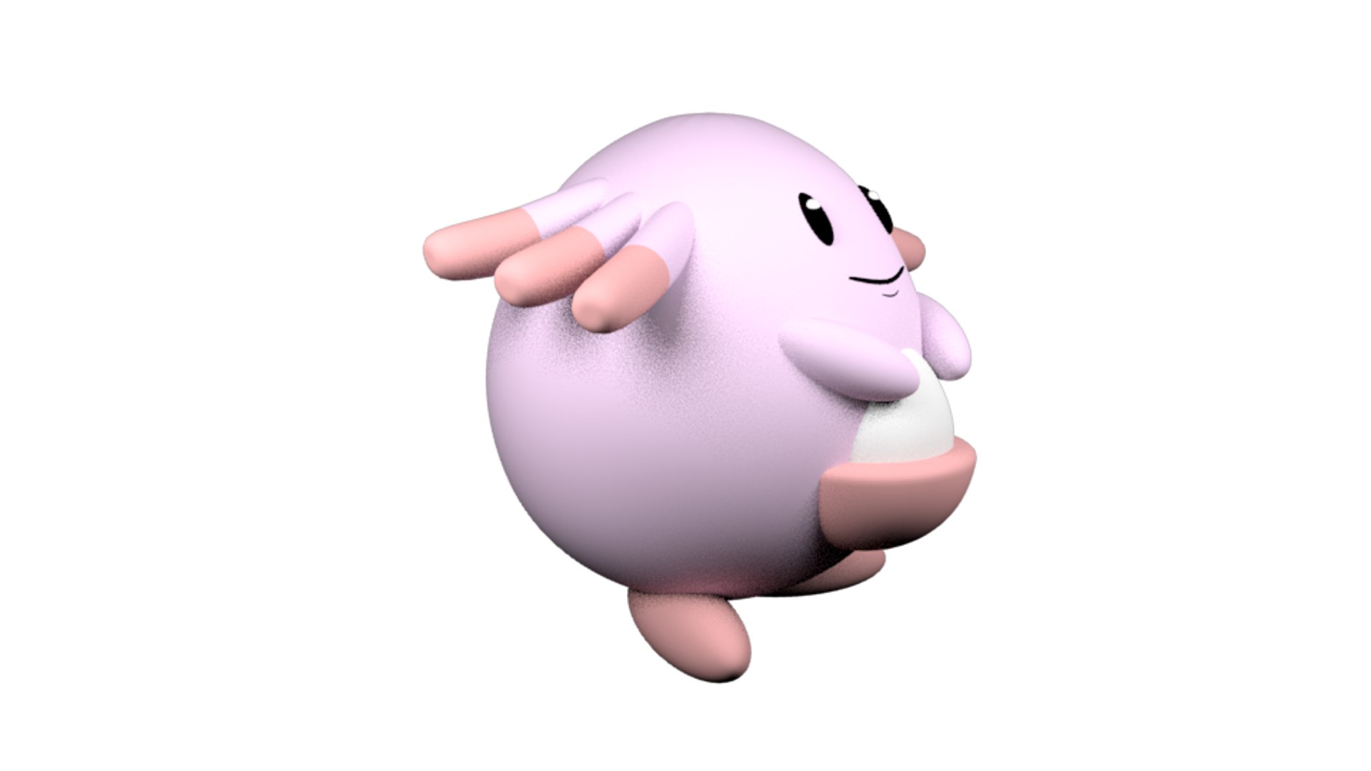 3D Chansey Pokemon Model - TurboSquid 1538721