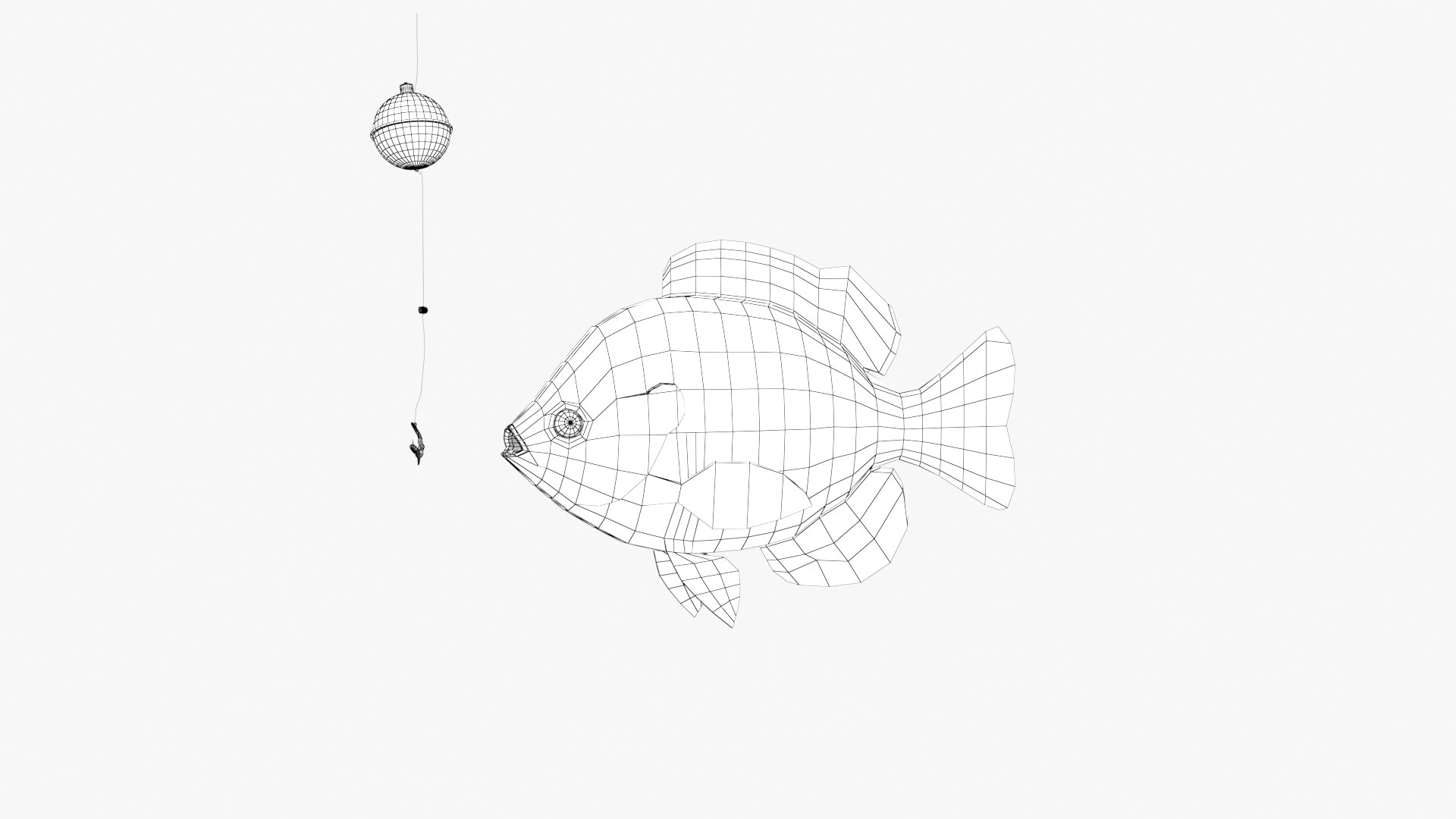 3D Bluegill Fish - TurboSquid 1697877
