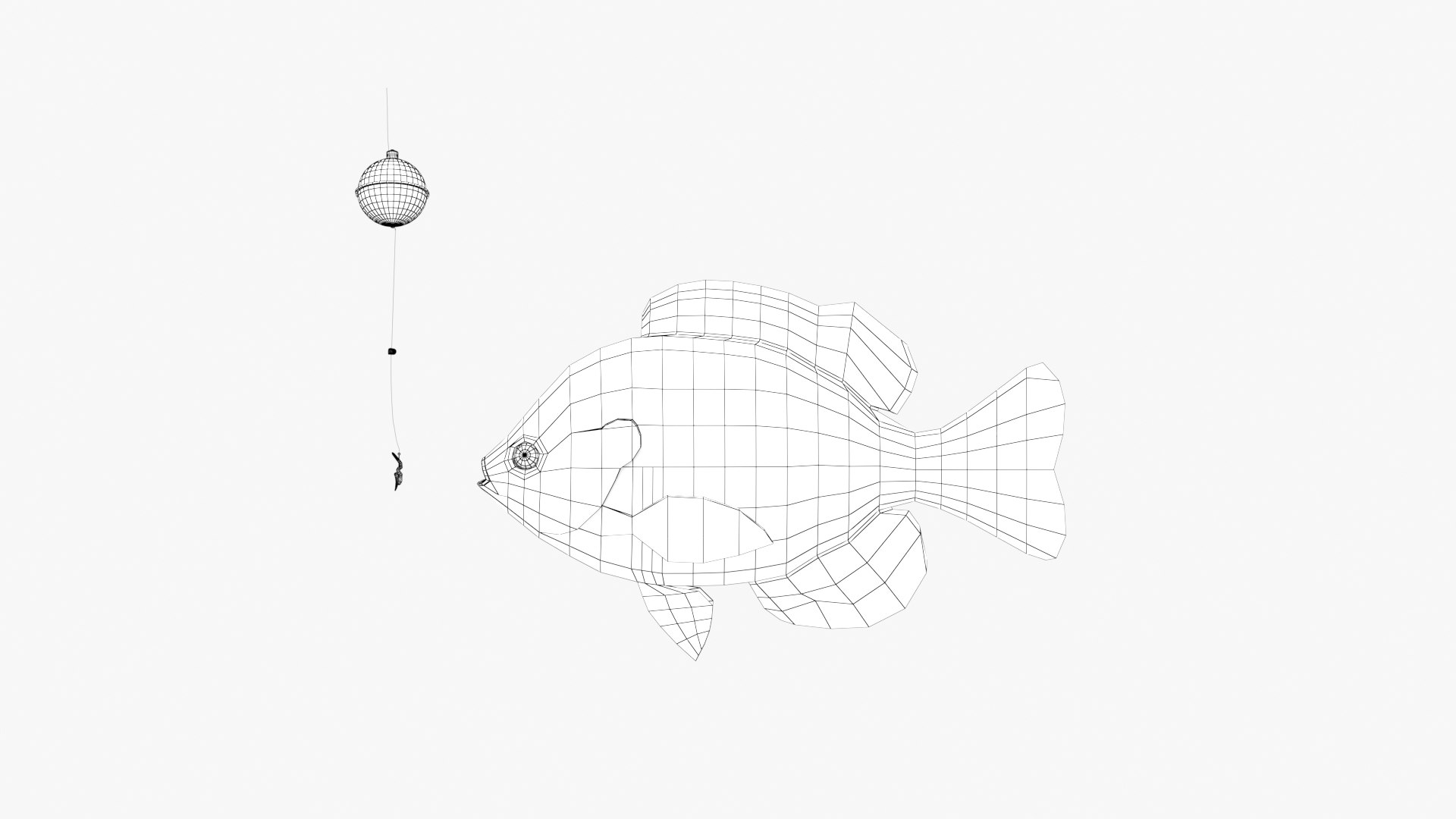 3D Bluegill Fish - TurboSquid 1697877