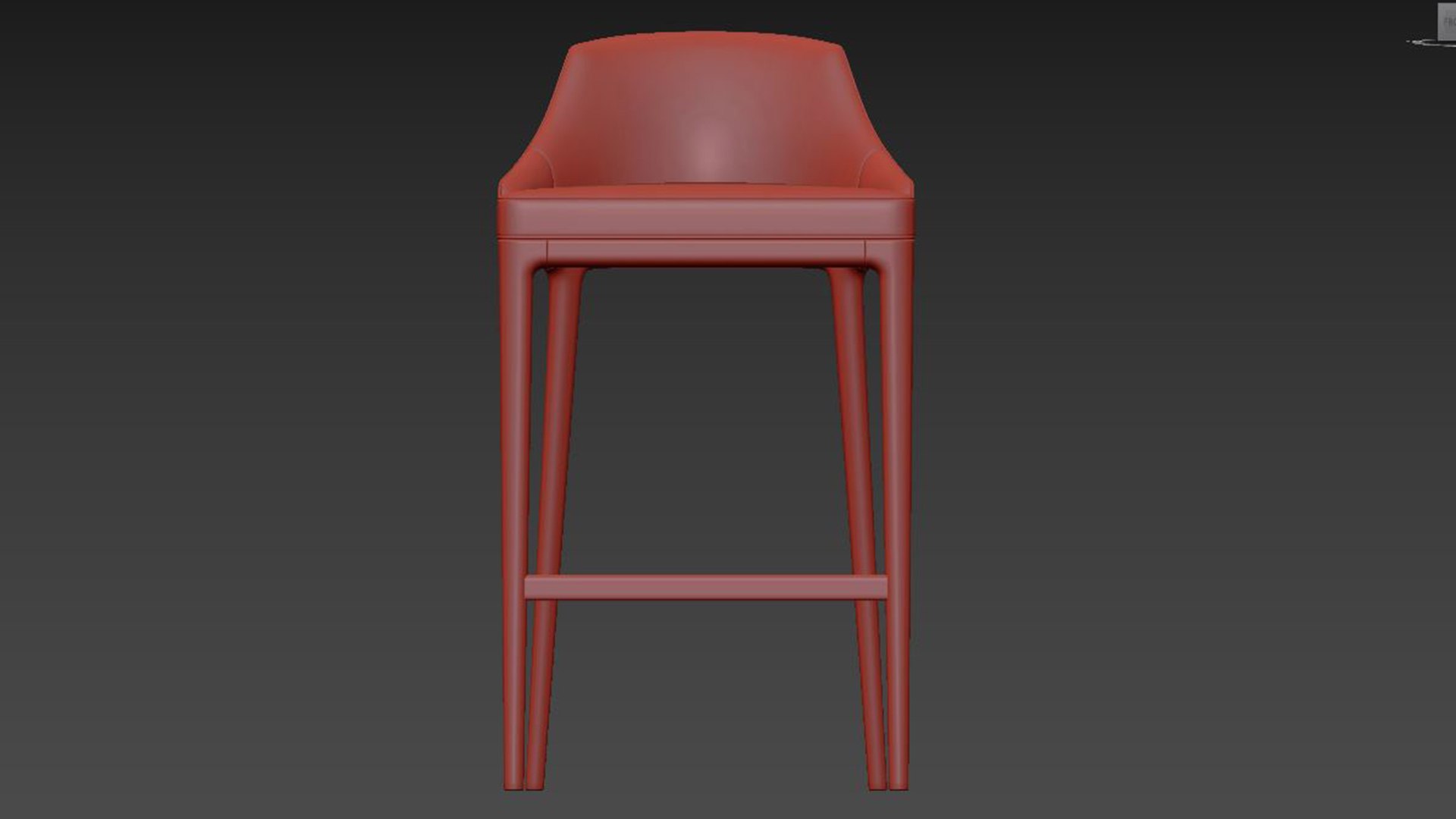 Mindel Bar Stool 3D Model - TurboSquid 2035292