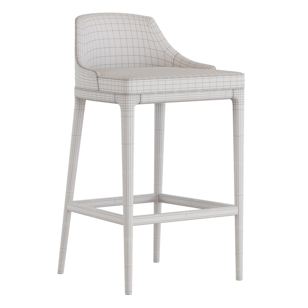 Mindel Bar Stool 3D Model - TurboSquid 2035292