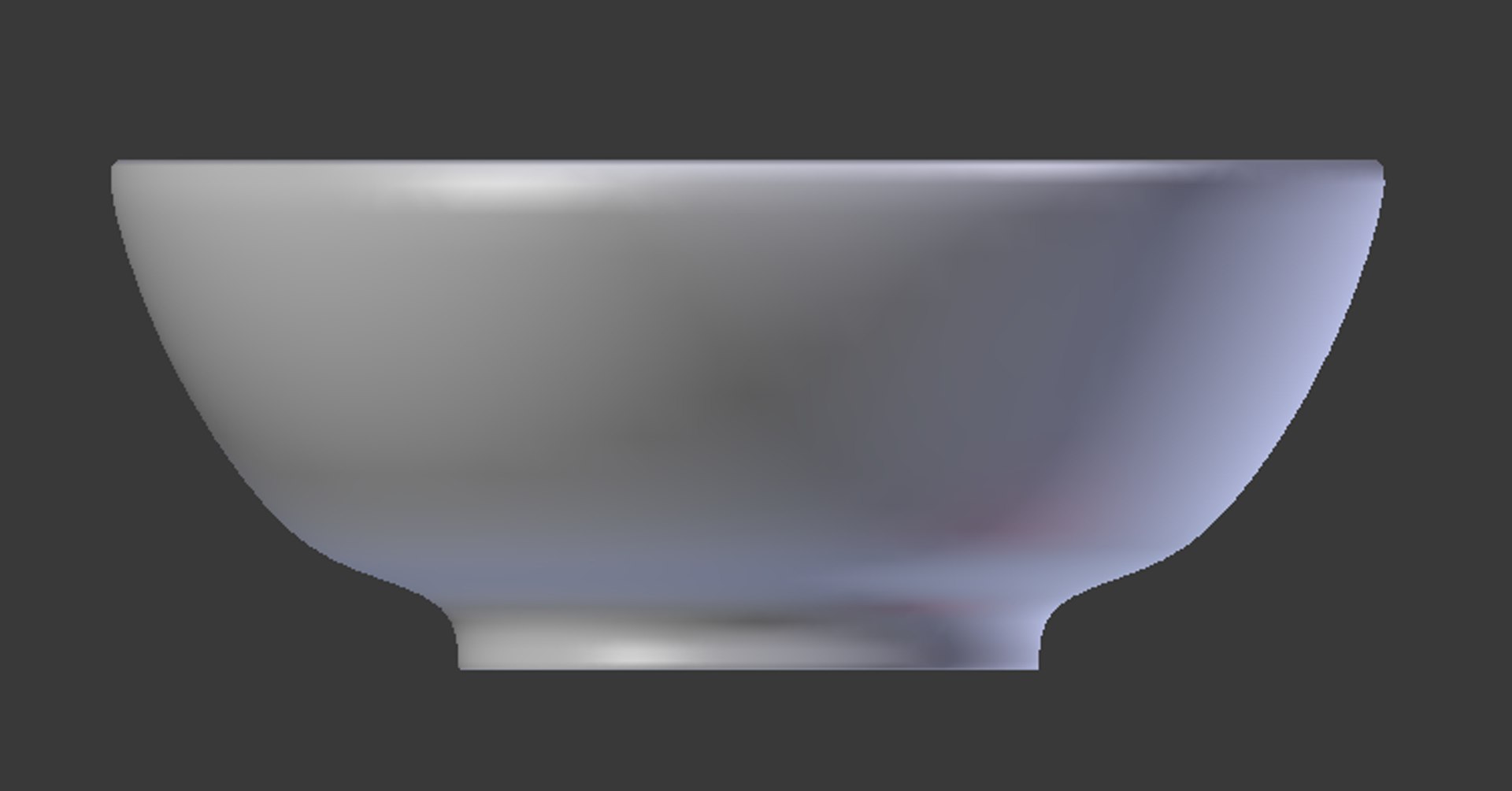 Free Simple Bowl 3d Model