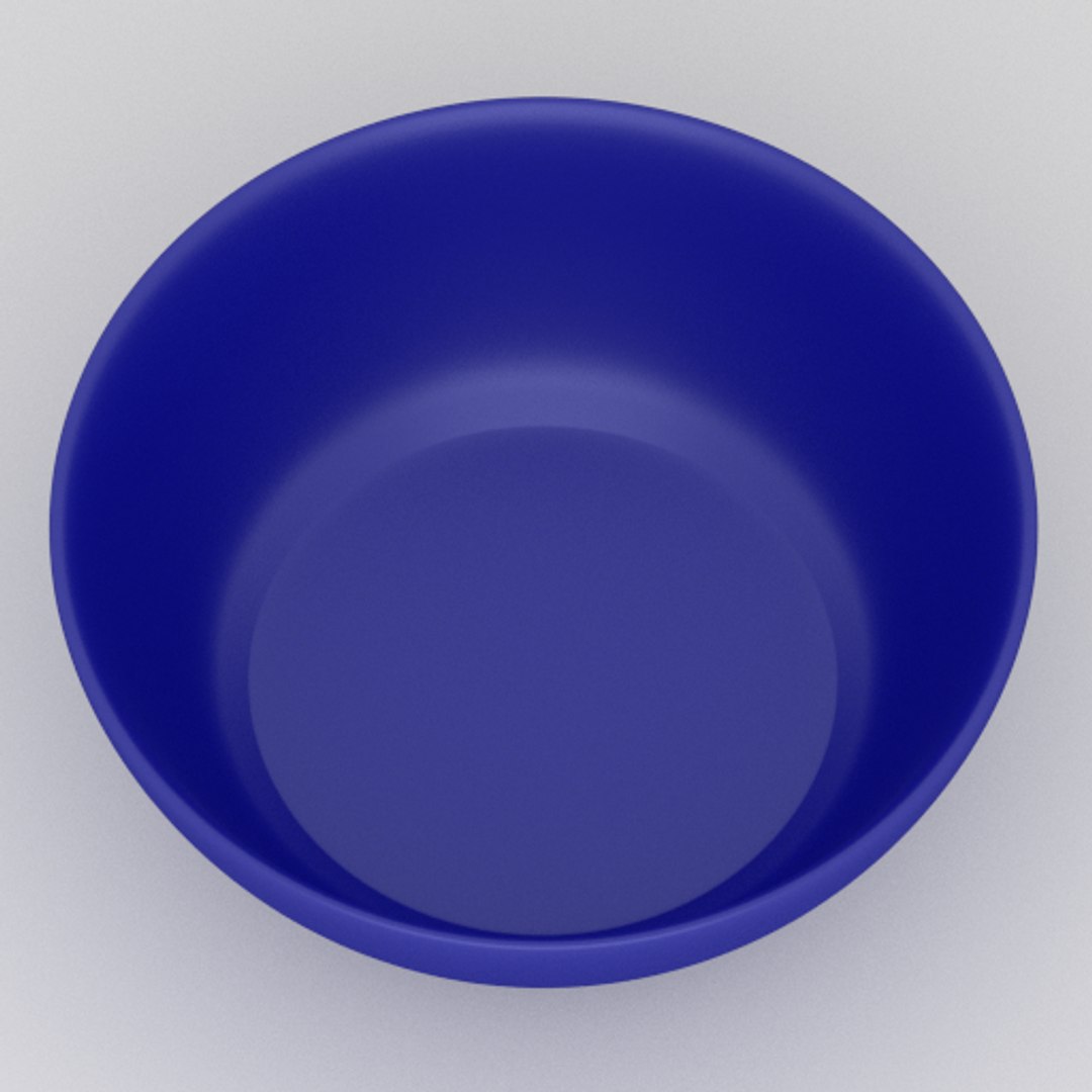 Free Simple Bowl 3d Model