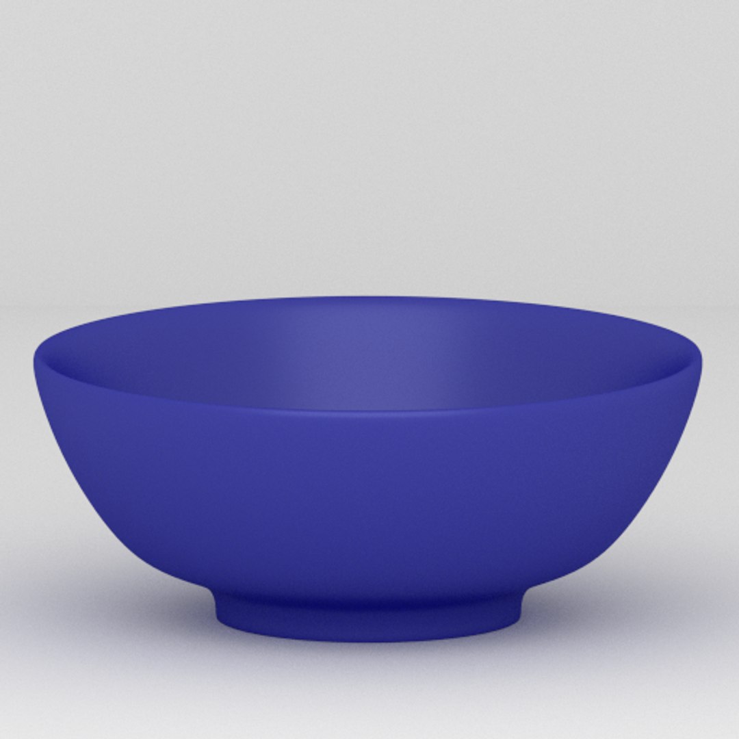 Free Simple Bowl 3d Model