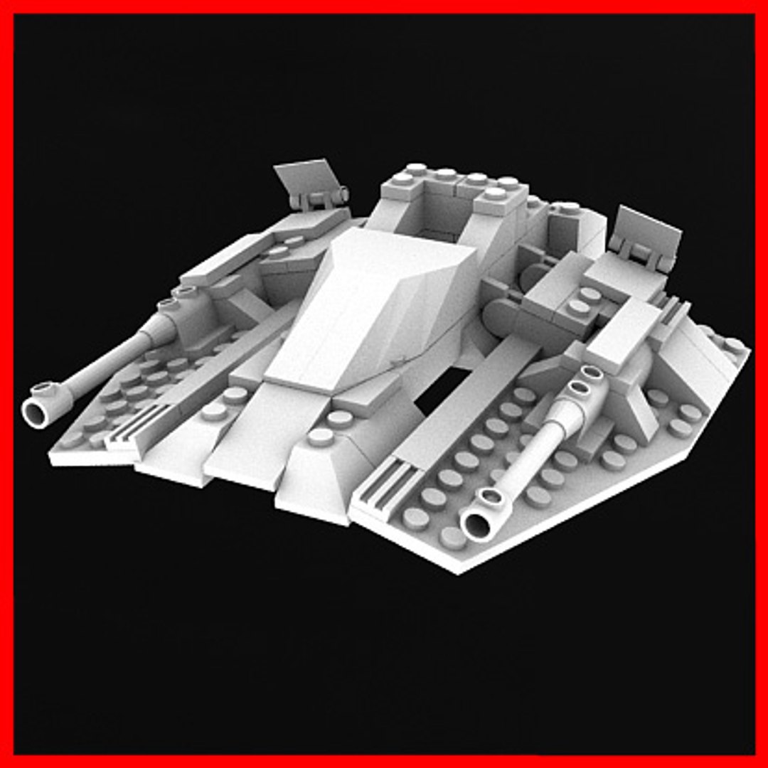 Free Lego Space 3d Model