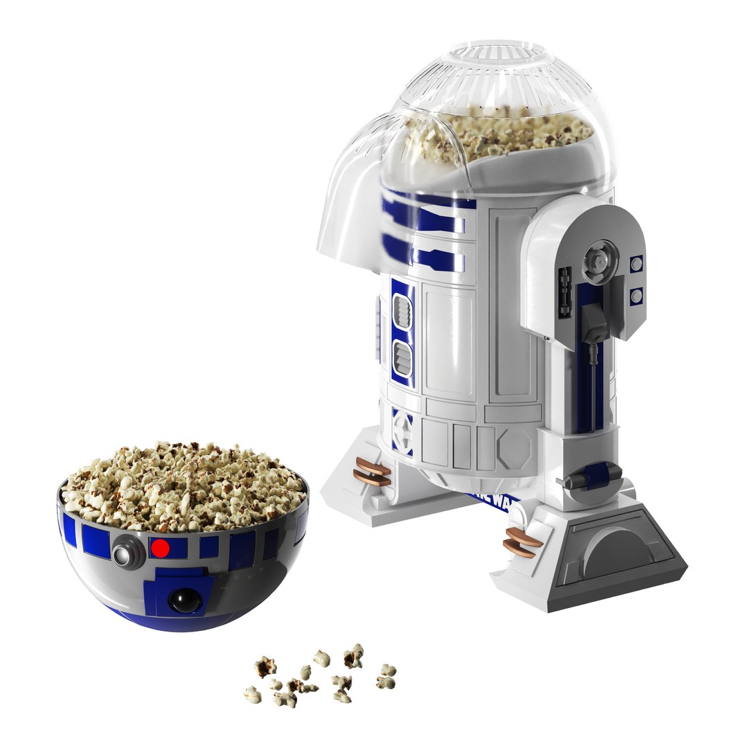 Star Wars R2D2 Popcorn Maker By Williams Sonoma 3D Model - TurboSquid ...