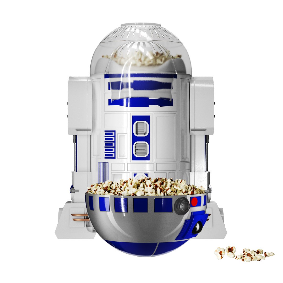 Star Wars R2D2 Popcorn Maker By Williams Sonoma 3D Model - TurboSquid ...