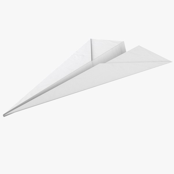 Paper Airplane 3D Models for Download | TurboSquid