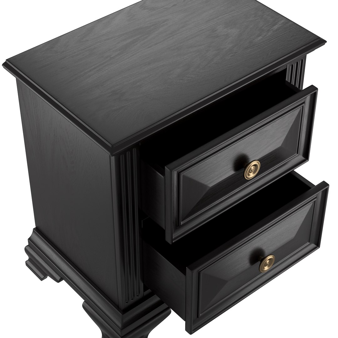 Classic Night Stand 3D - TurboSquid 1743109