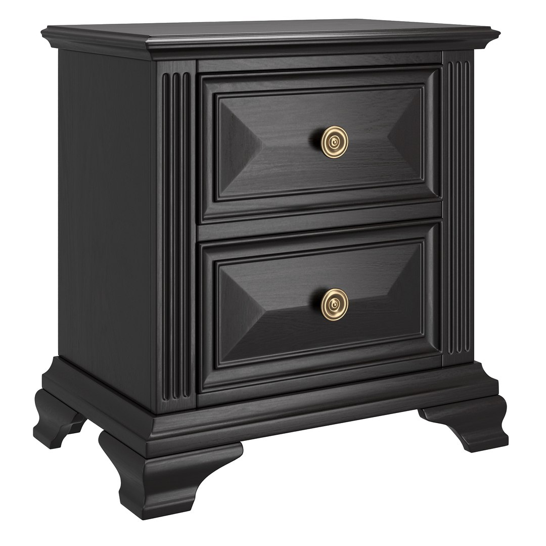 Classic Night Stand 3D - TurboSquid 1743109
