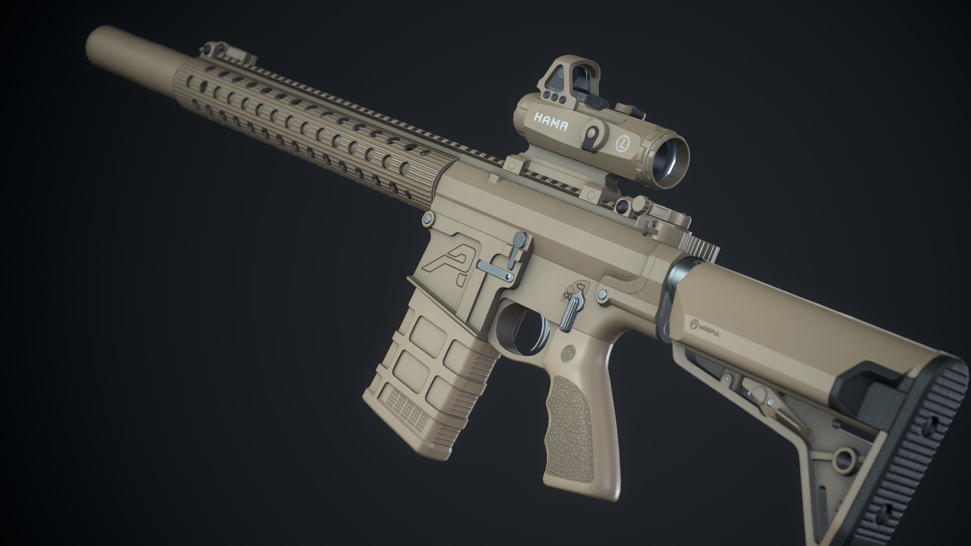 3D model AR-10 Bundle 01 - TurboSquid 1884409
