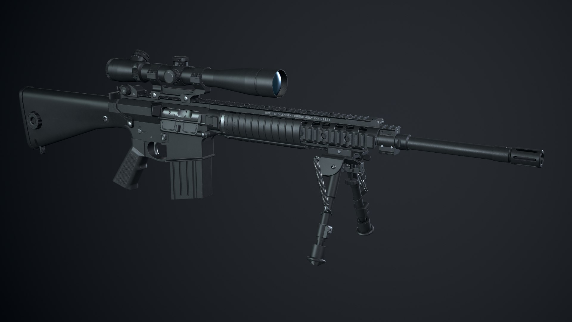3D model AR-10 Bundle 01 - TurboSquid 1884409