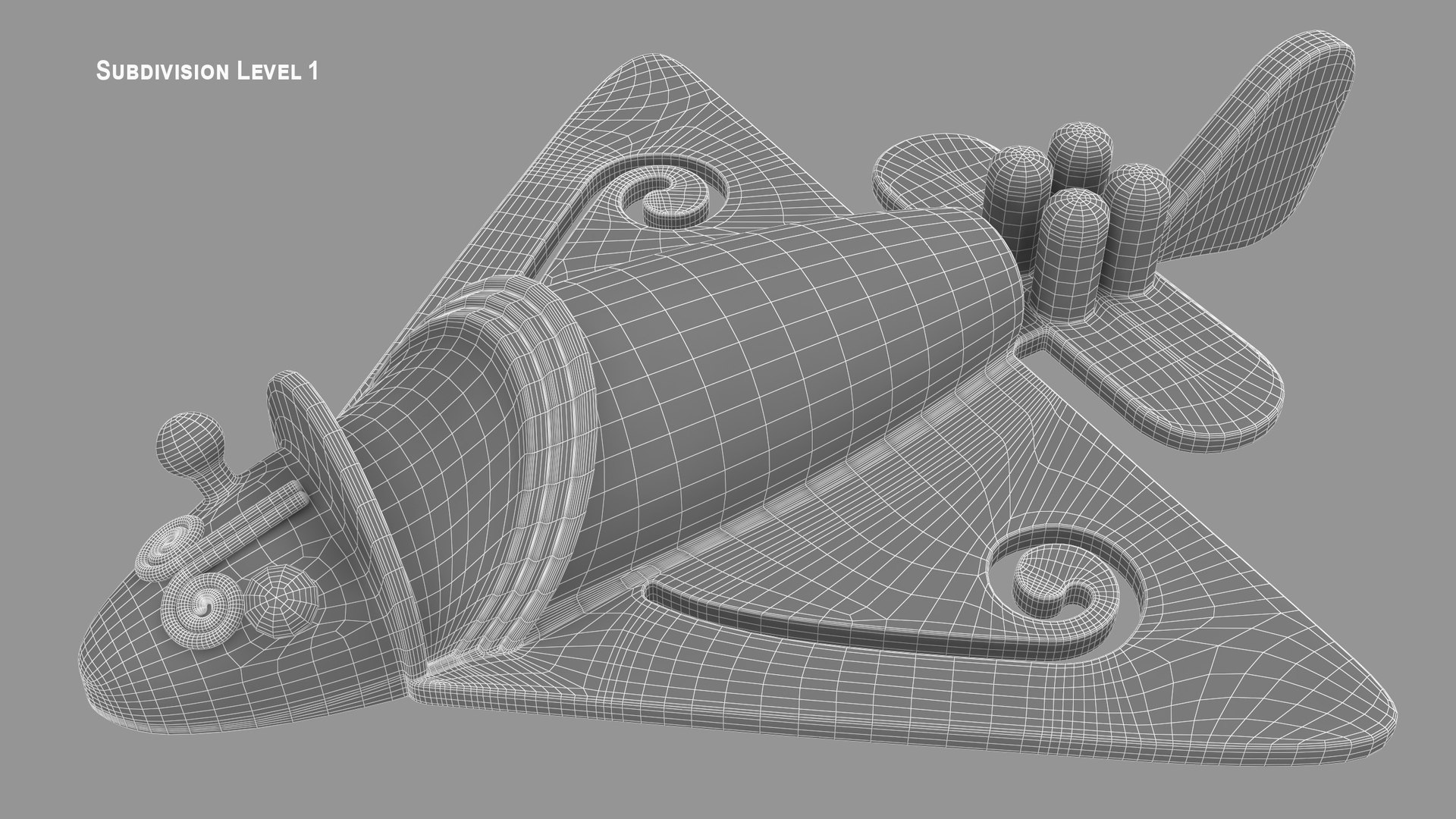 Golden Airplane -- Quimbaya Artifact 3D Model - TurboSquid 1761412