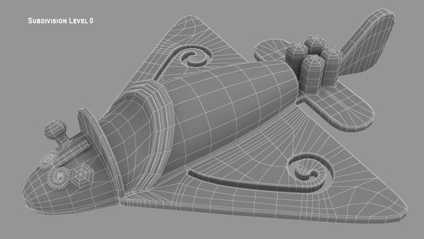 Golden Airplane -- Quimbaya Artifact 3D model - TurboSquid 1761412