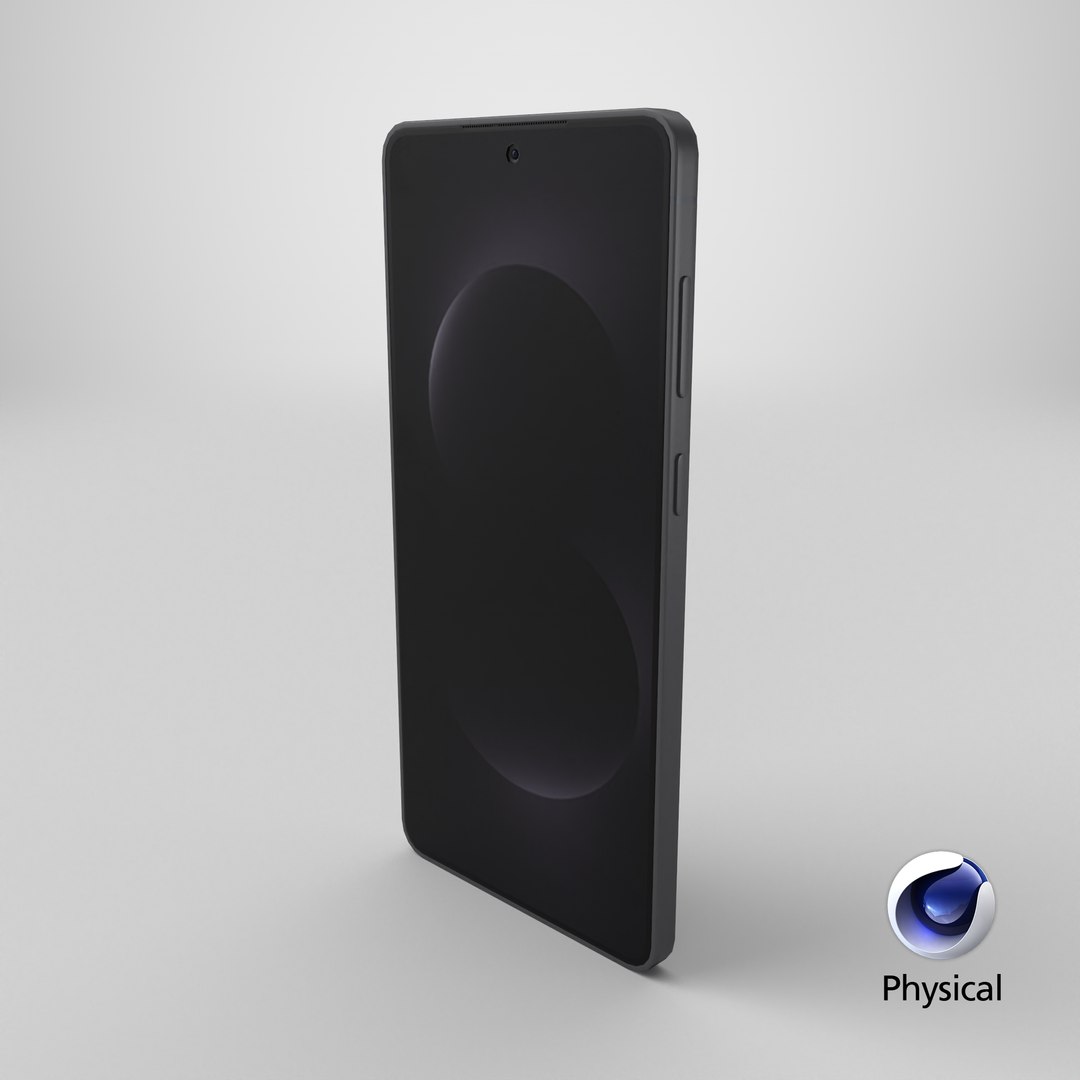 Samsung Galaxy S25 Edge Titanium Jetblack Model - TurboSquid 2423790