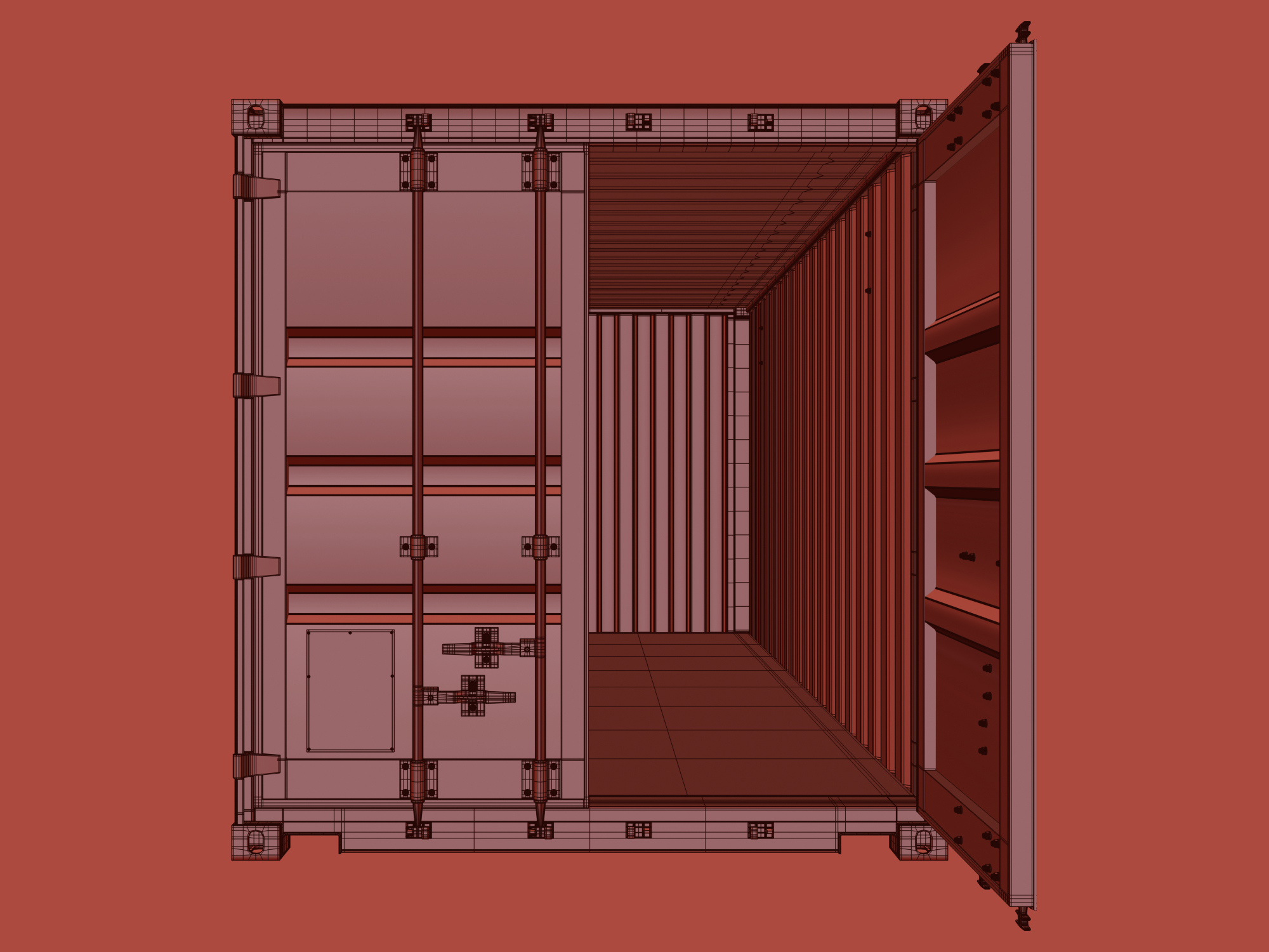 3D 20ft iso shipping container model - TurboSquid 1334296