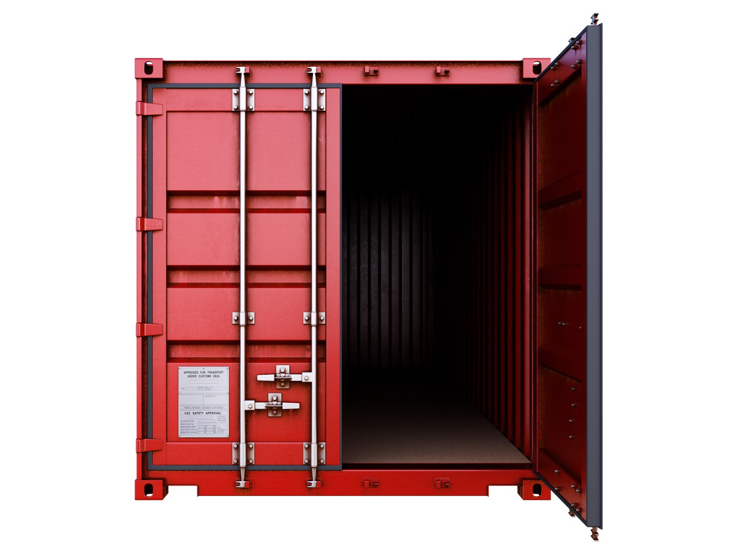 3D 20ft Iso Shipping Container Model - TurboSquid 1334296