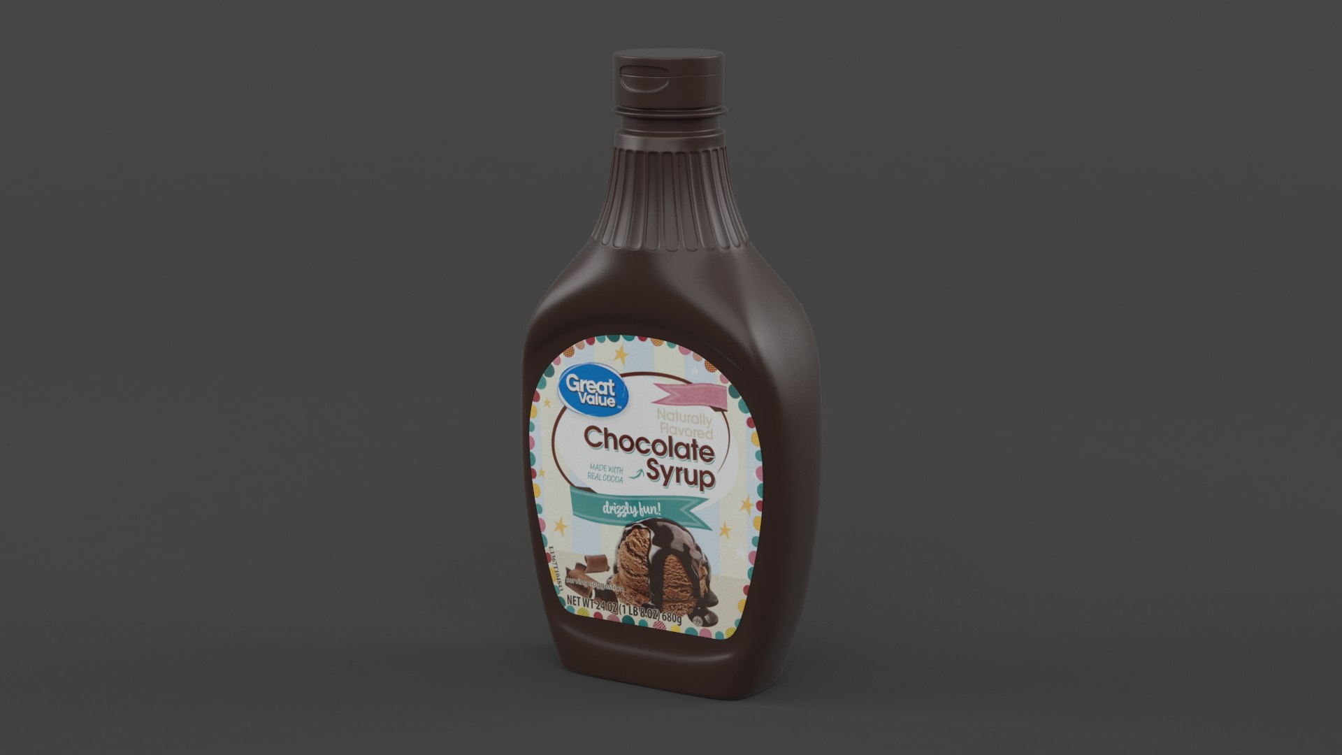 Chocolate Syrup 3D Model - TurboSquid 2011794