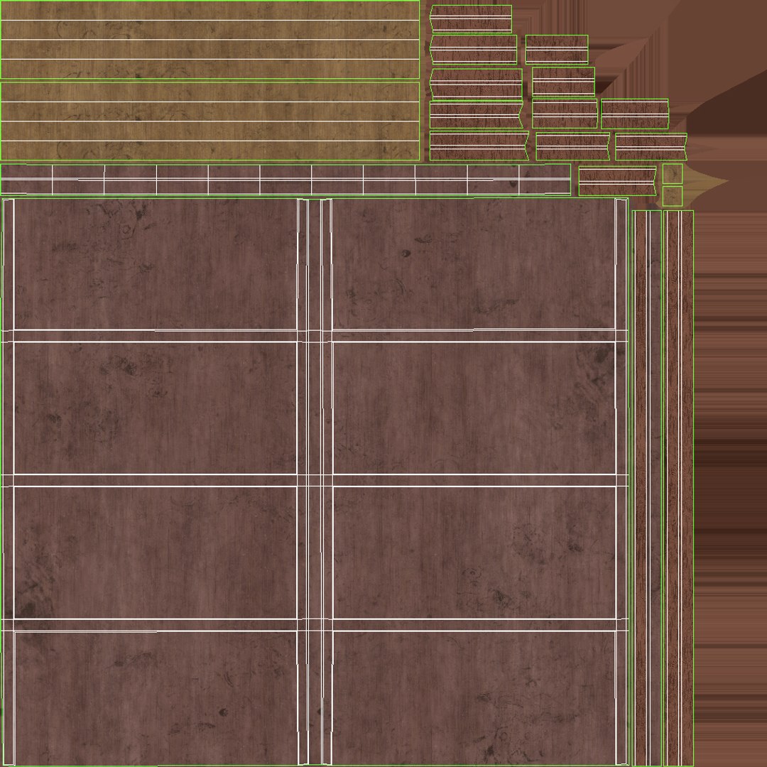 3D Modular Wooden - TurboSquid 1660510