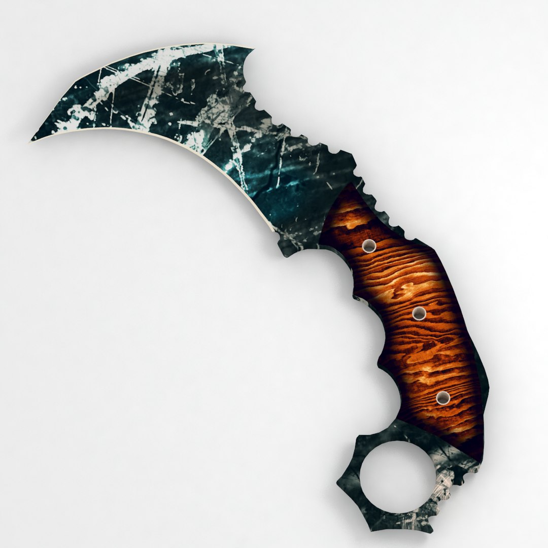 Ravager Karambit 3d Model