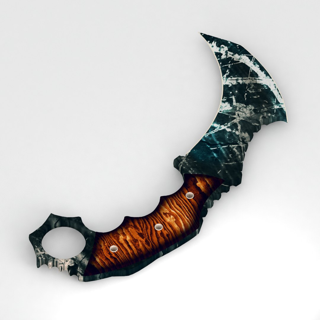 Ravager Karambit 3d Model