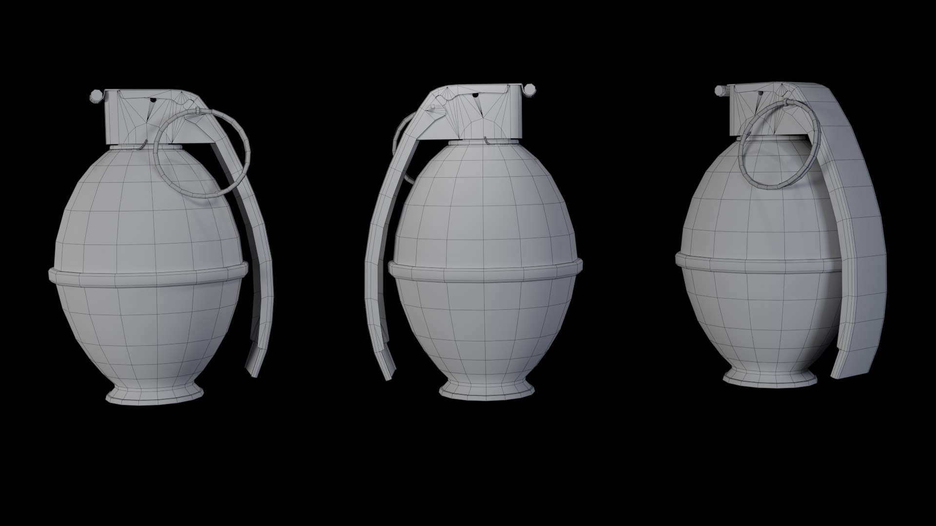 M-26 Frag Grenade Low-poly 3D Model 3D Model - TurboSquid 1897989