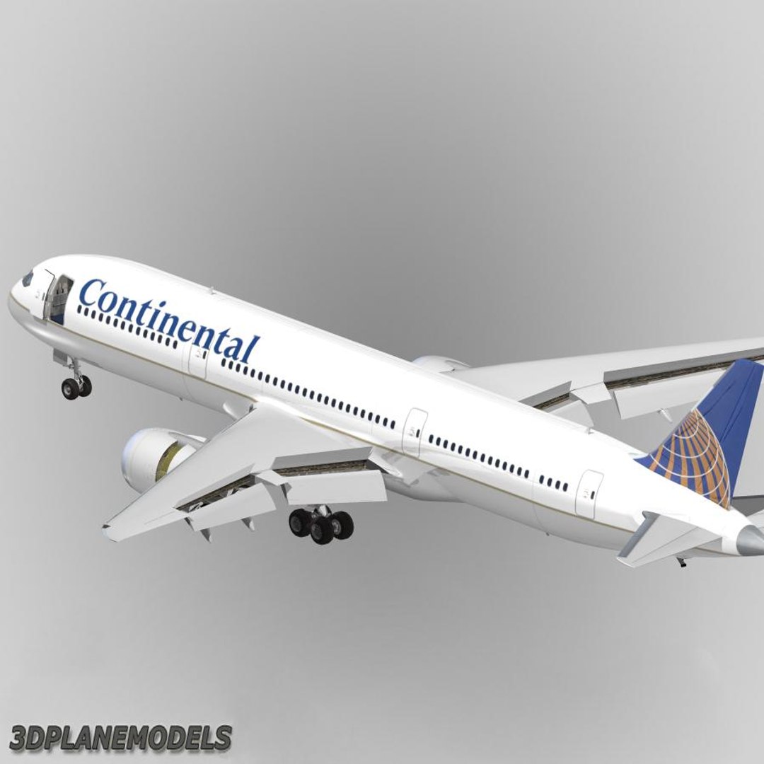 3d B787-9 Continental Airlines 787-9 Model