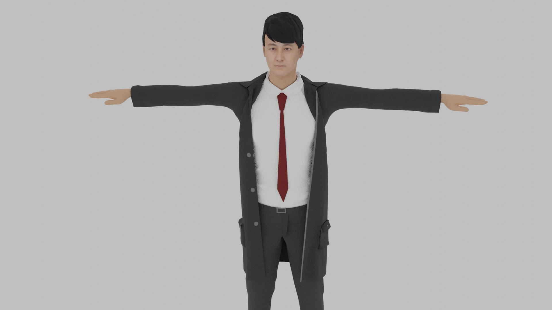 Detective Man 3D - TurboSquid 2021541