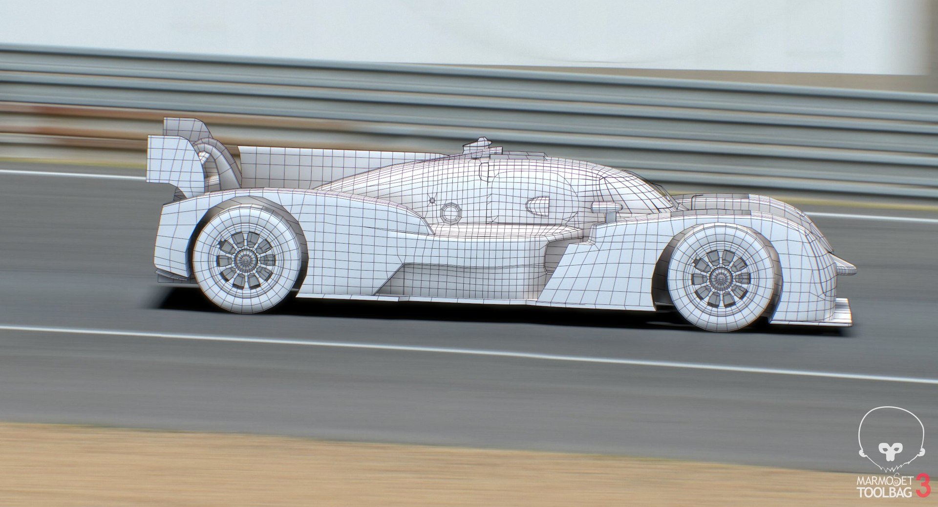 3D Toyota GR010 Hybrid WEC 2021 Hypercar - TurboSquid 1726406
