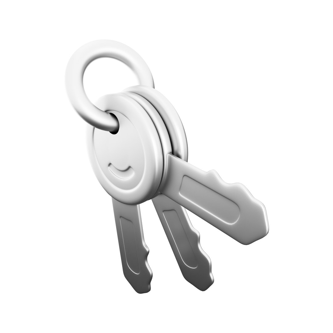 3D Key Icon - TurboSquid 2066444