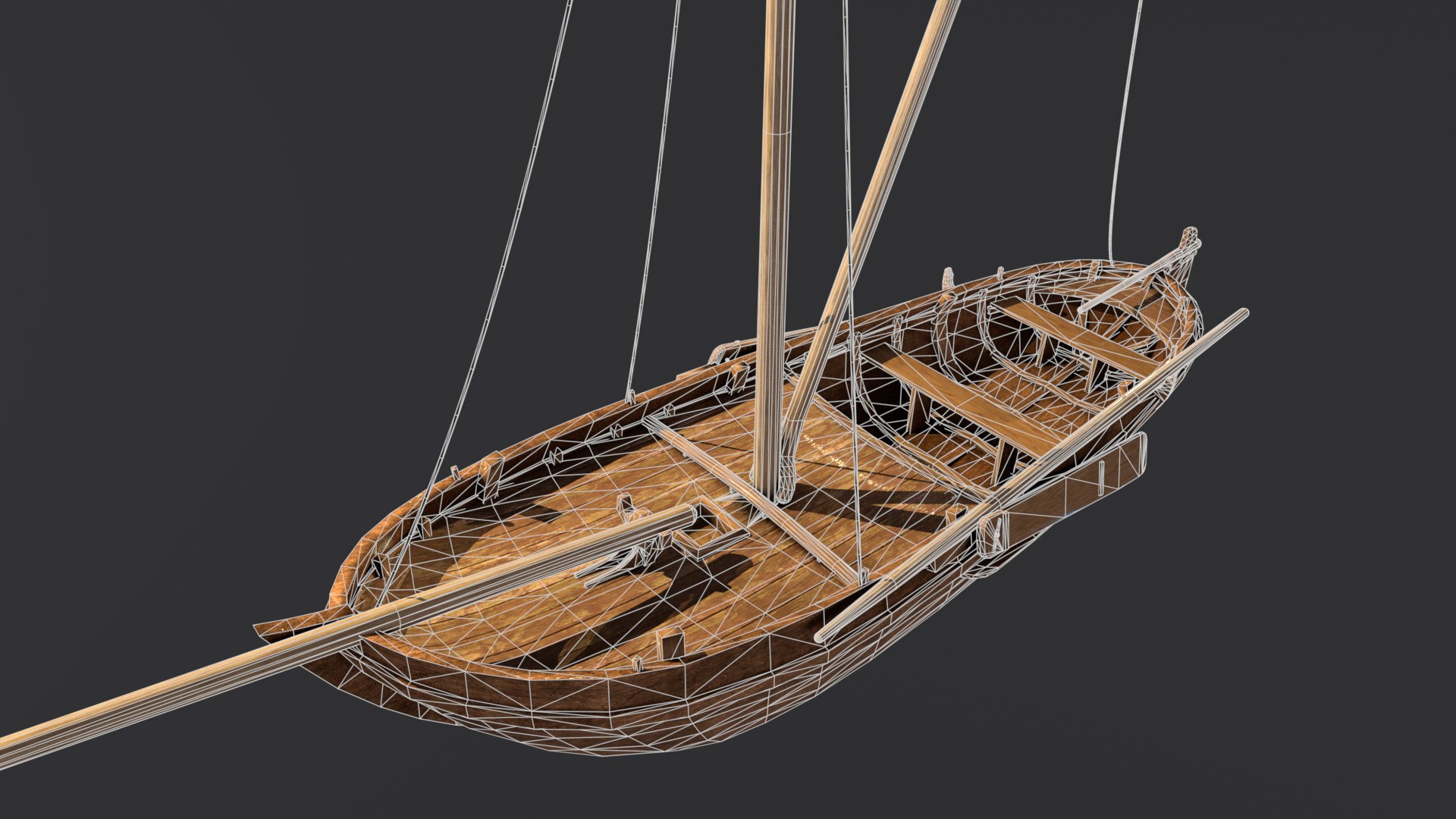 Dutch Botter Boat 3D Model - TurboSquid 2297487