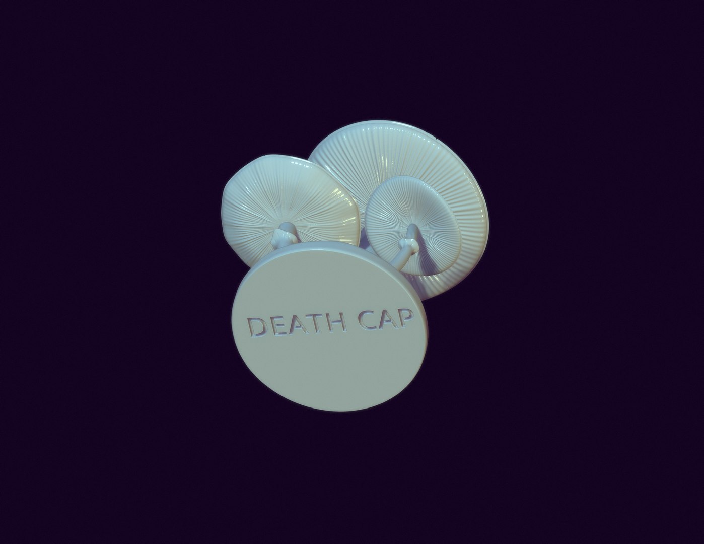 DEATH CAP TOY 3D Model - TurboSquid 1967062