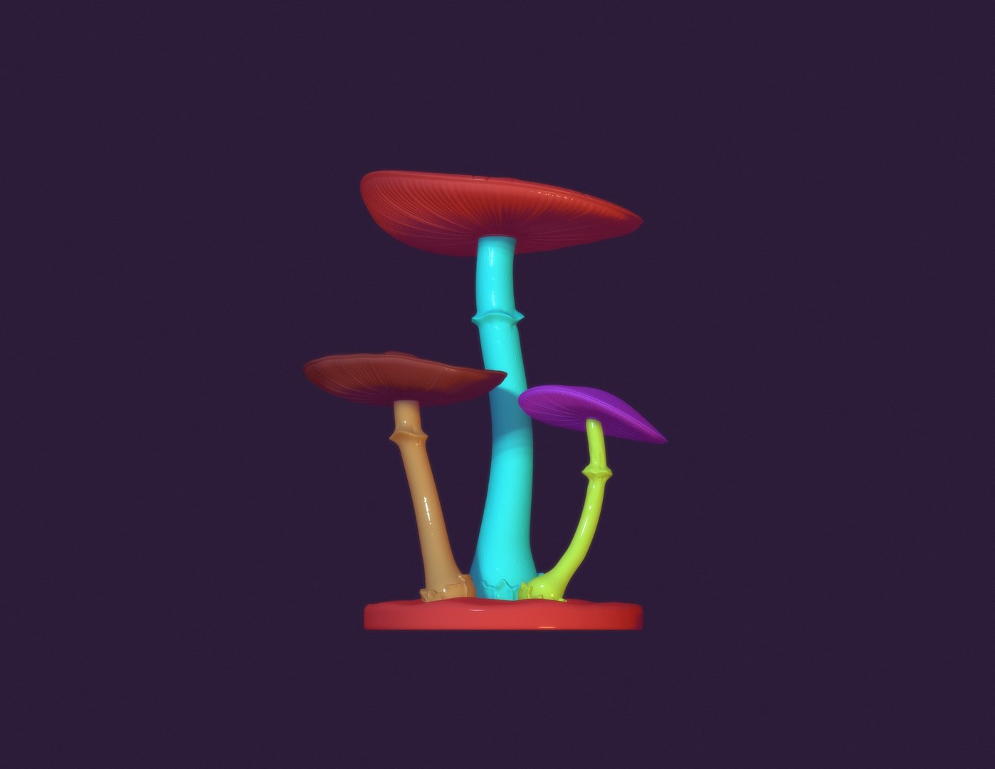 DEATH CAP TOY 3D Model - TurboSquid 1967062