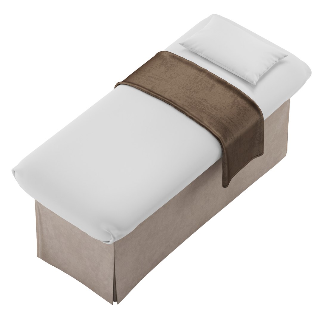 3D Model Spa Bed 2 - TurboSquid 2083410