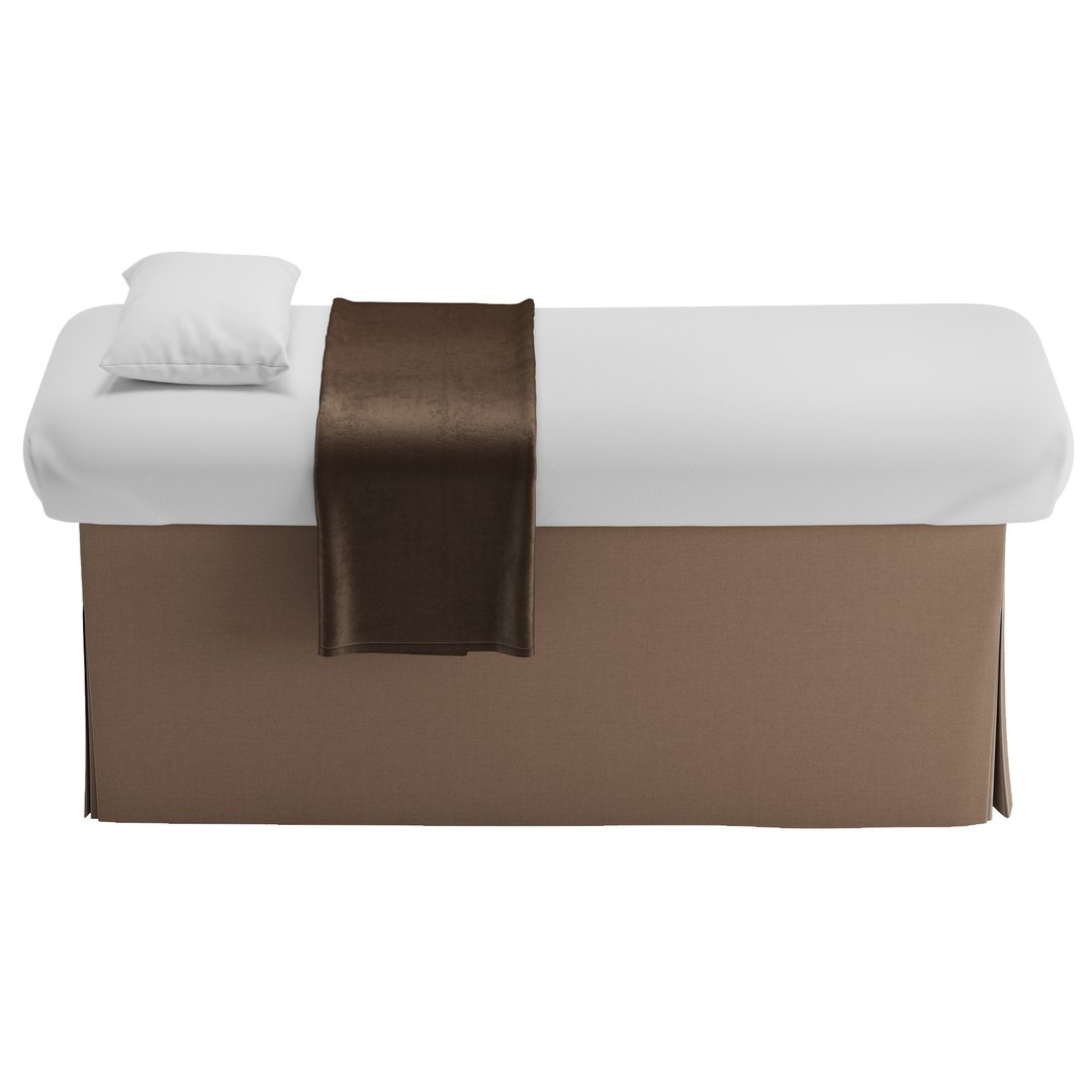 3D Model Spa Bed 2 - TurboSquid 2083410