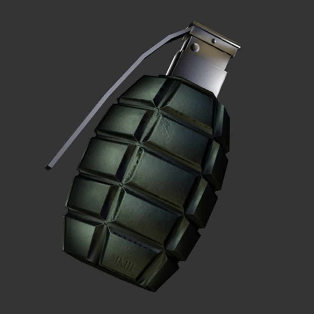 Grenade Prop 3d Model