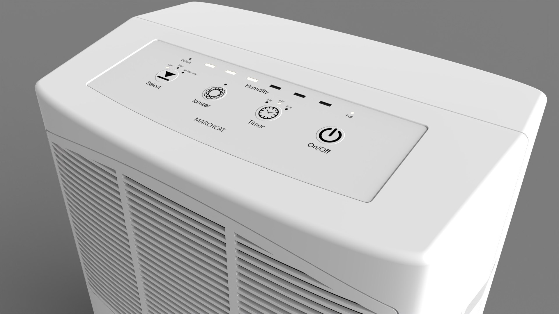 Air Purifier 3D Model - TurboSquid 2235397