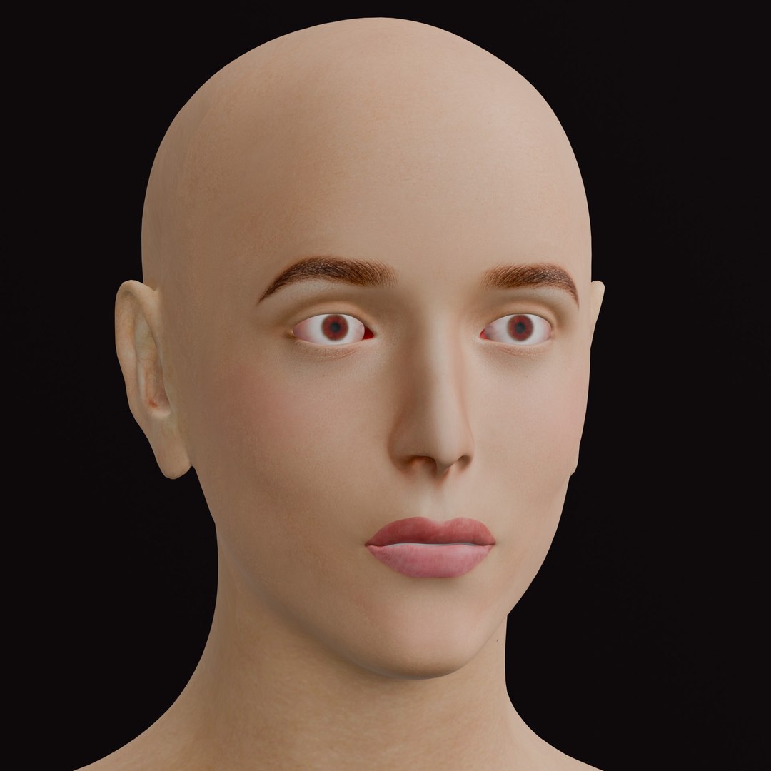 3D Model Woman Base Mesh Thin Body Shape 3D Model - TurboSquid 2172967