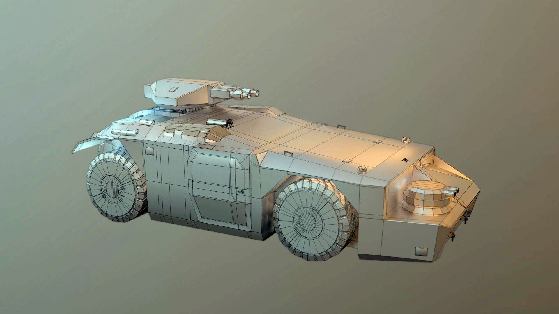 3D APC M577 Armored Personnel Carrier - TurboSquid 2390453