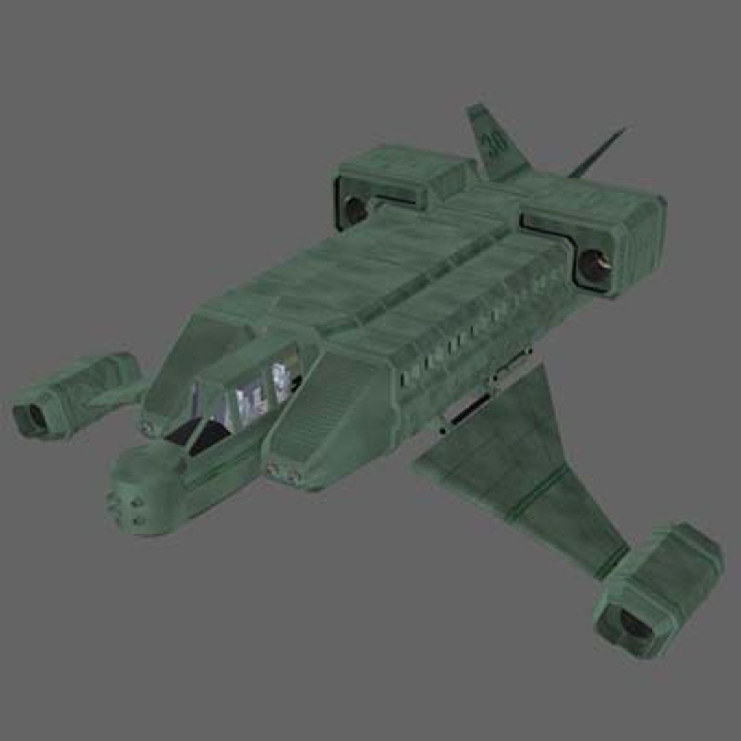 3d pz3 sc3 space shuttle craft