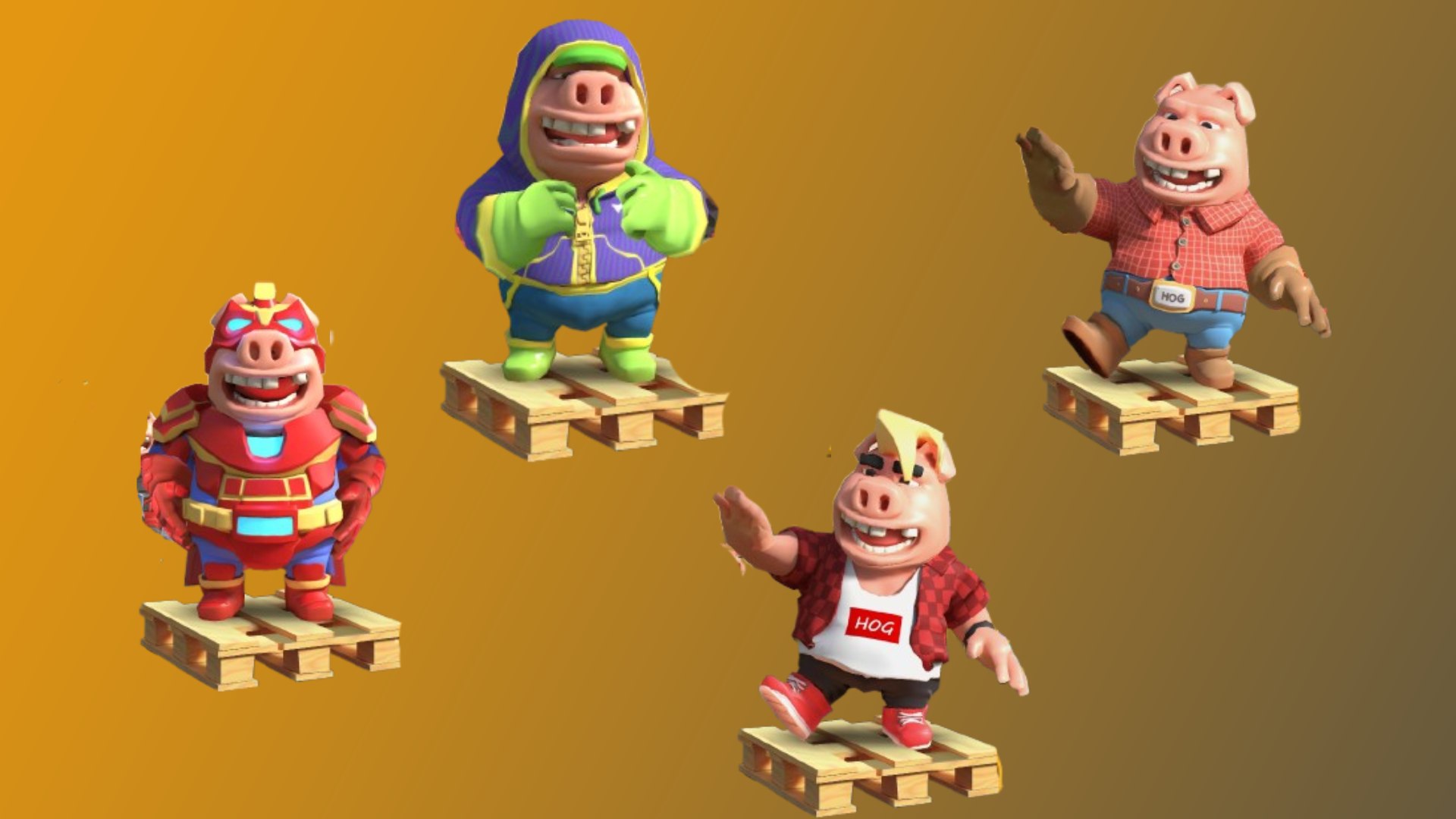 3D Pigs Heros Model - TurboSquid 2366566