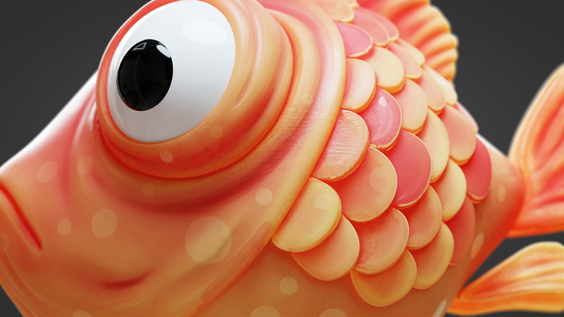 Cartoon Fish 3D Model - TurboSquid 2163302