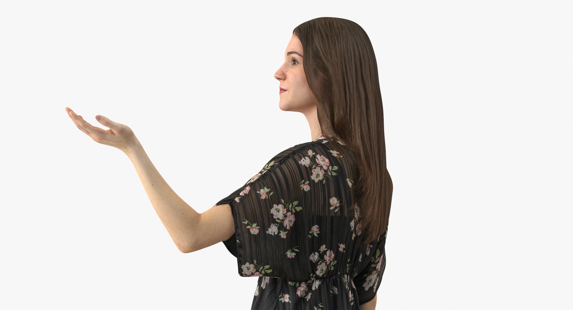 3D Model Camila Casual Summer Interacting Pose 01 - TurboSquid 1952862