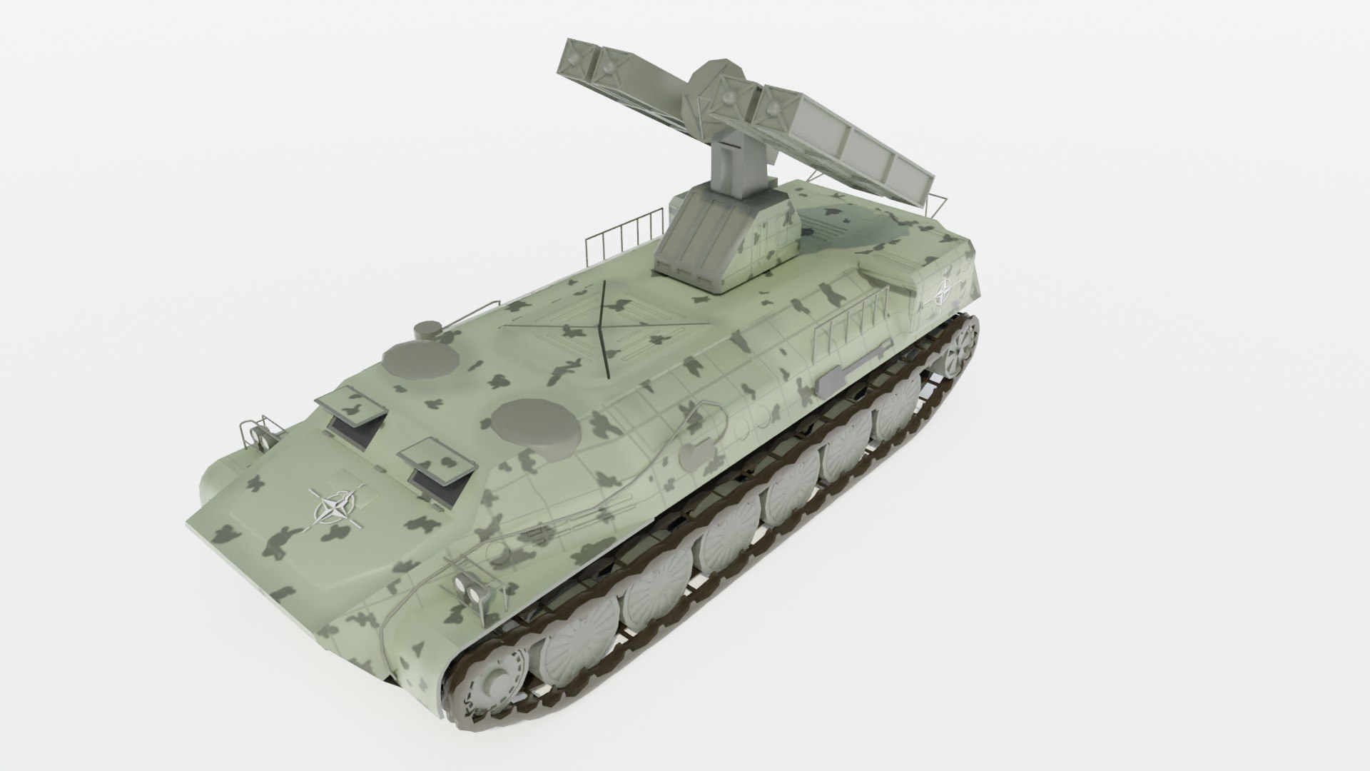 SA-13 Gopher NATO Designation 3D Model - TurboSquid 2059062